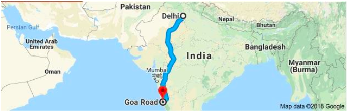The Best Route for a Delhi to Goa Road Trip - Treebo Blog