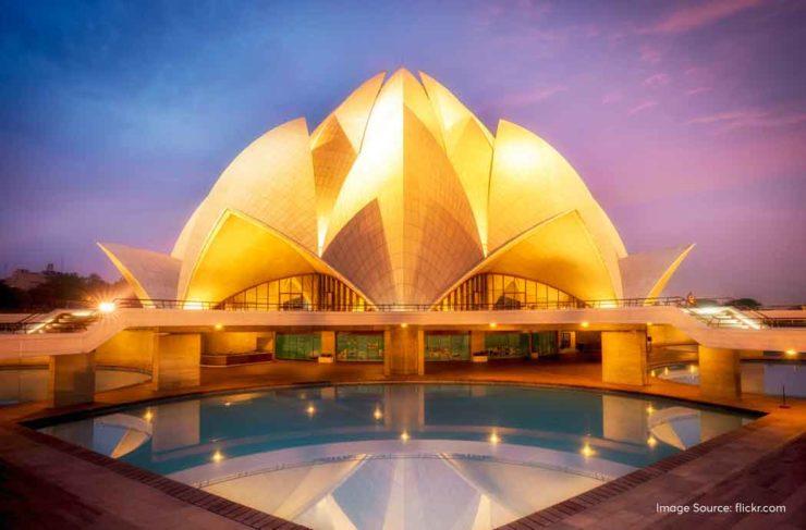 Lotus Temple, Delhi: History, Architecture, Location and Facts - Treebo ...