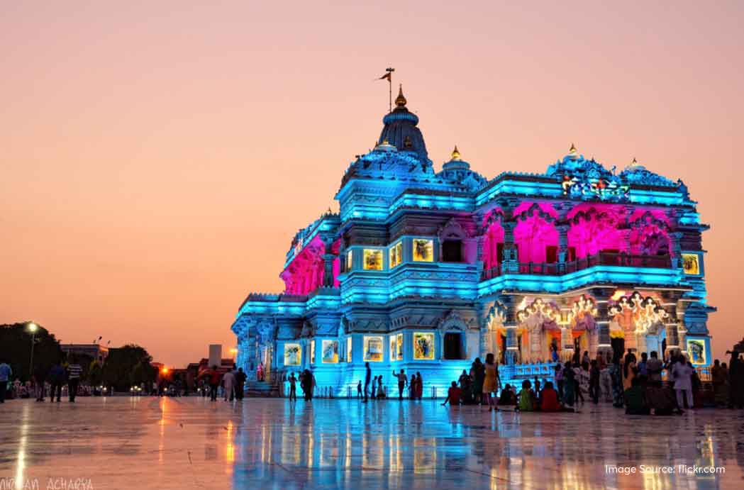 Prem Mandir, Vrindavan, Where You Walk Calmly Into the World of Lord ...