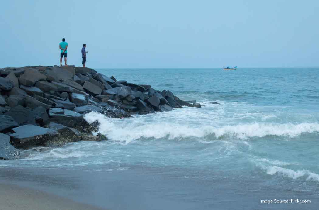 Rock Beach, Puducherry - French Vibes and Scenic Shores
